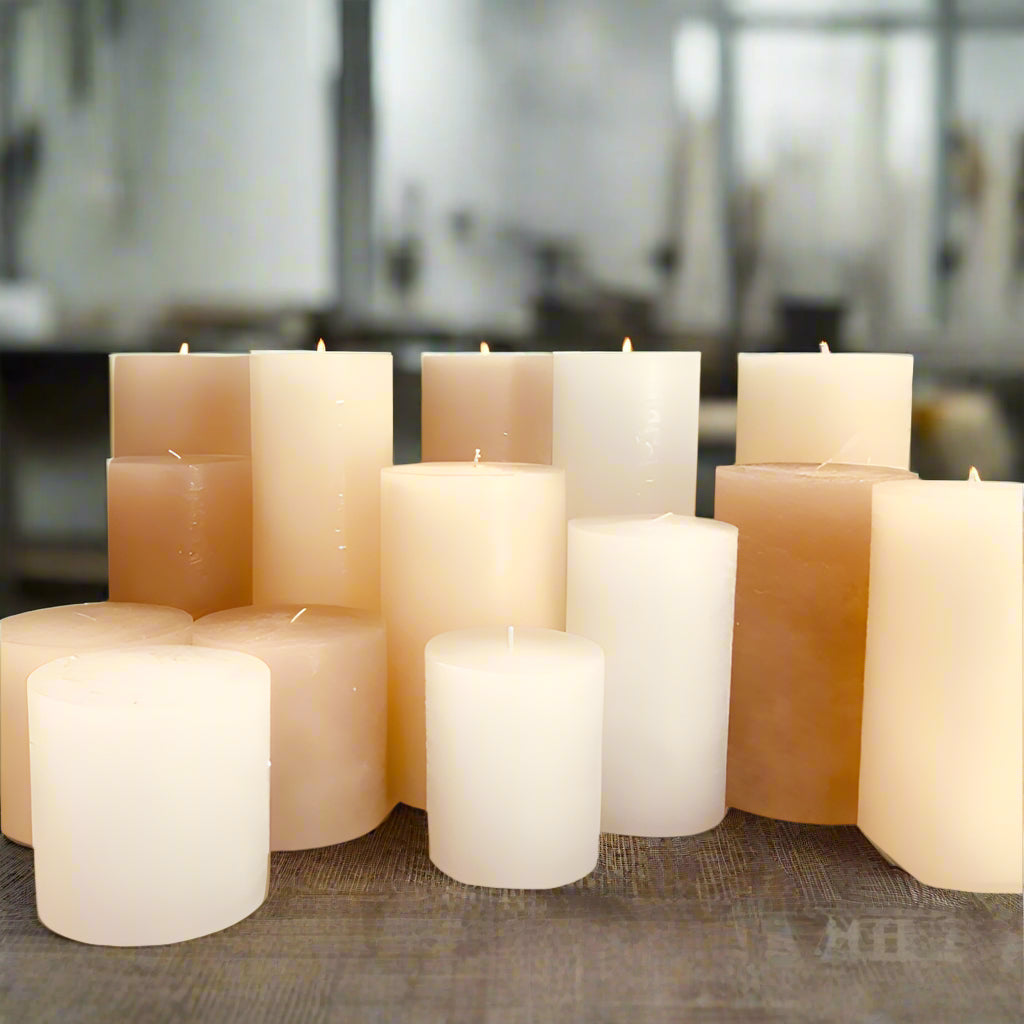 Denga® Handmade Rustic Pillar & Ball Candles – Denga Candles & Gifts